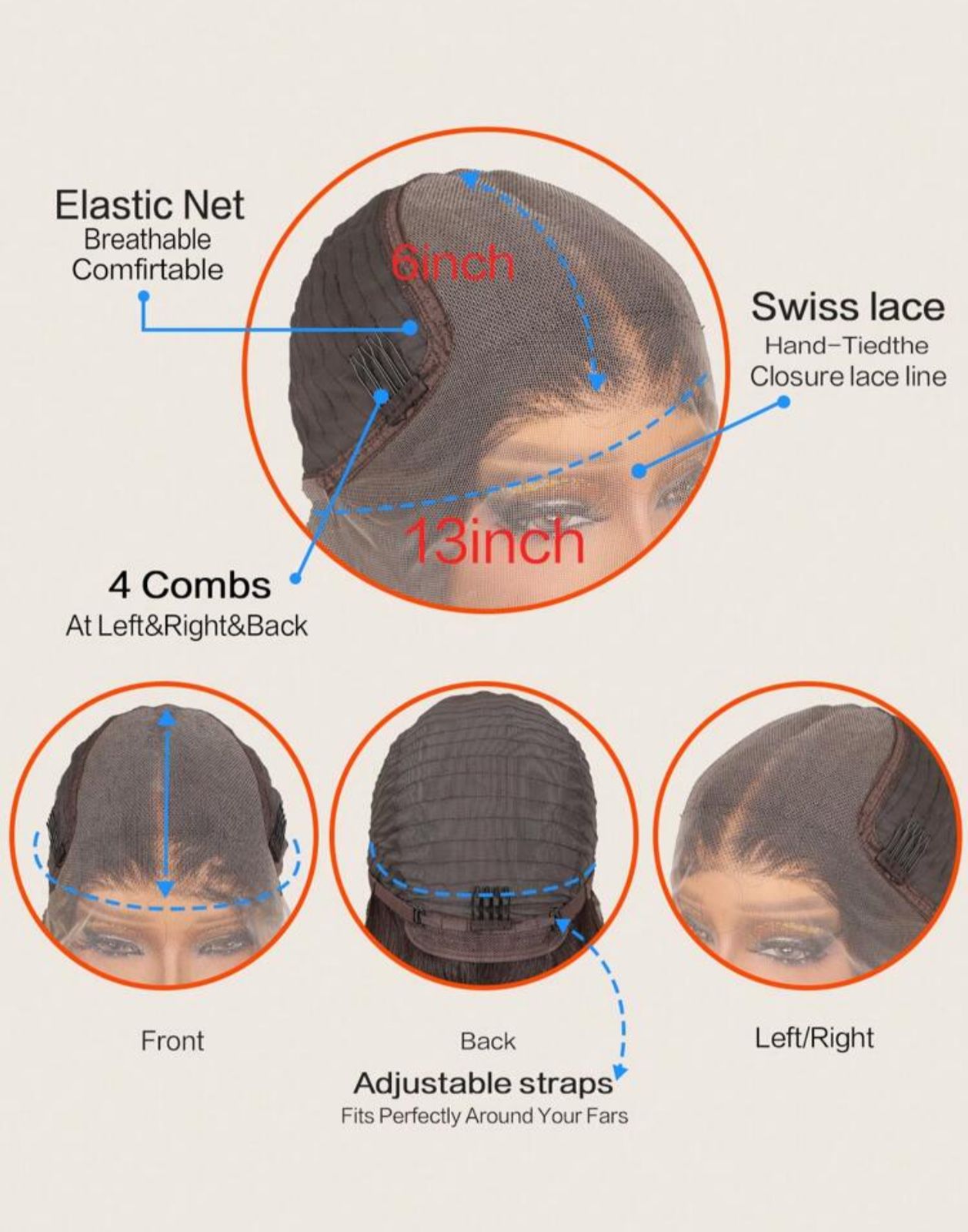 Beyonce Bombshell Wig(human blend) – Minglai