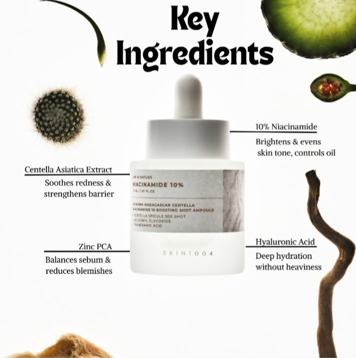 SKIN1004 Niacinamide 10 Boosting Shot -High-Power Brightening Ampoule ...
