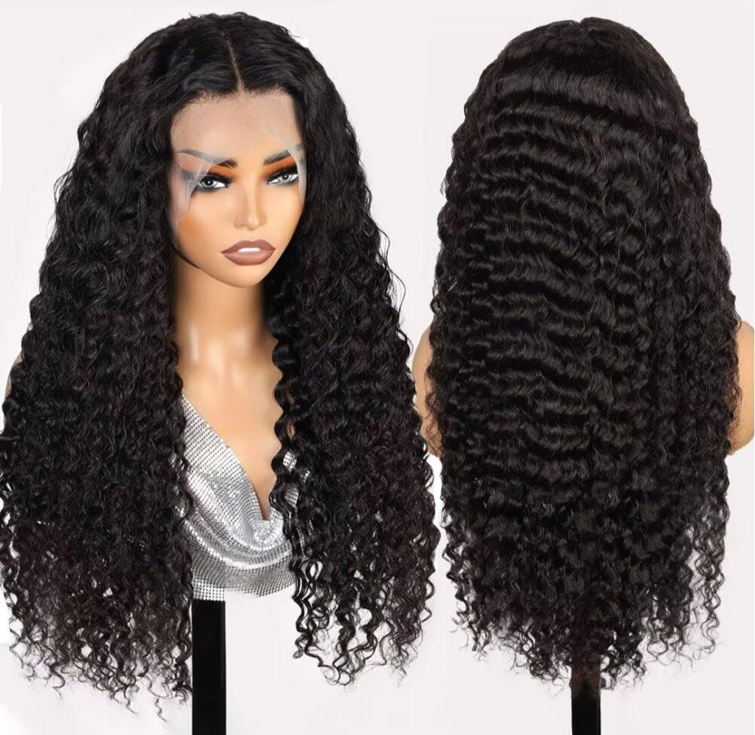 Glueless curly 5*5 top quality wig – Minglai
