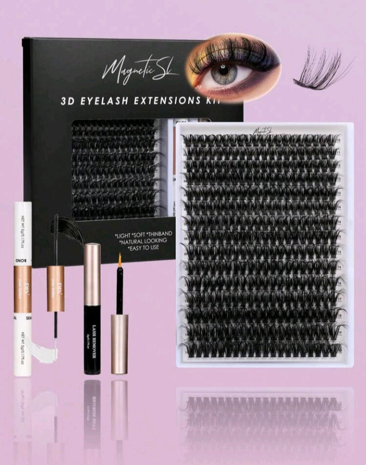 Fluffy DIY Lash Clusters Kit – Minglai